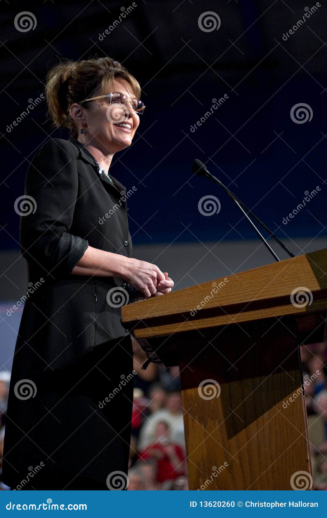 Sarah Palin editorial image. Image of governor, palin - 13620260