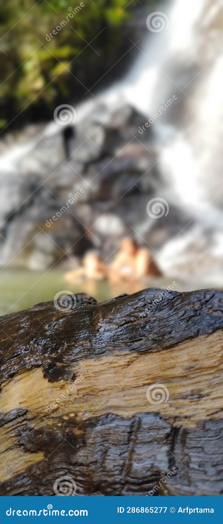 Sarah Raya Village Waterfall,focuscamera Stock Image - Image of sarah ...