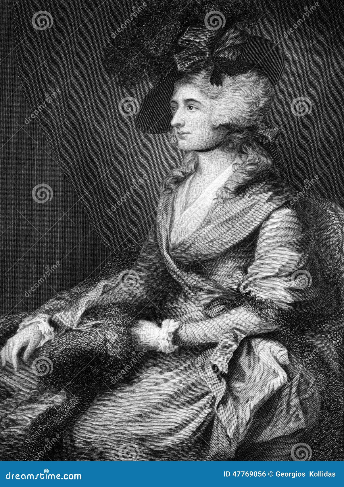 Sarah Siddons photo éditorial. Illustration of femme - 47769056