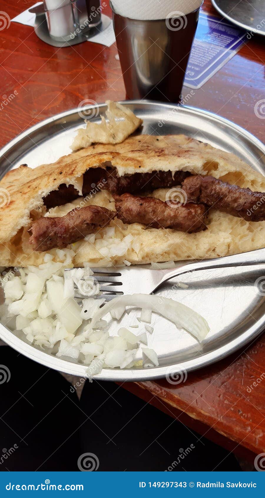 Sarajevo Cevapi Tradicional Bosnian Speciality Stock Image - Image of ...