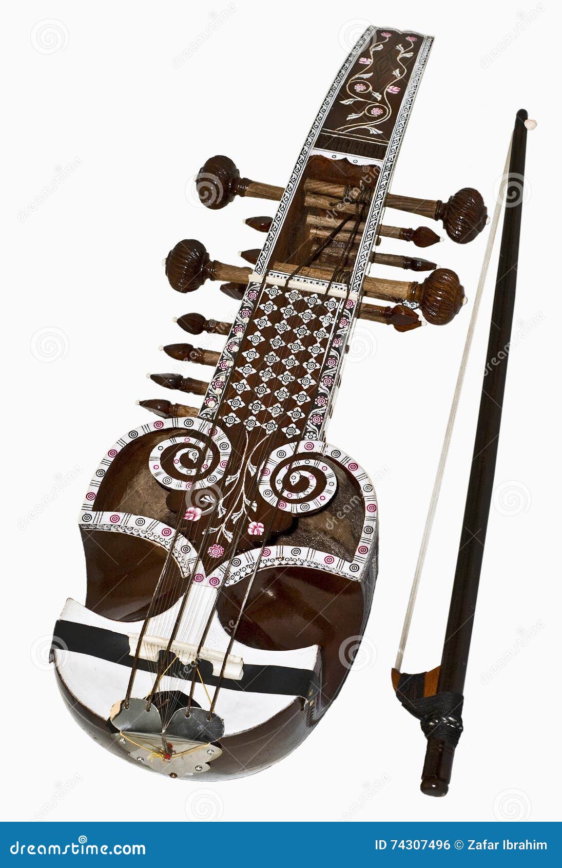 Saranda stock photo. Image of esraj, gourd, used, tibetan - 74307496
