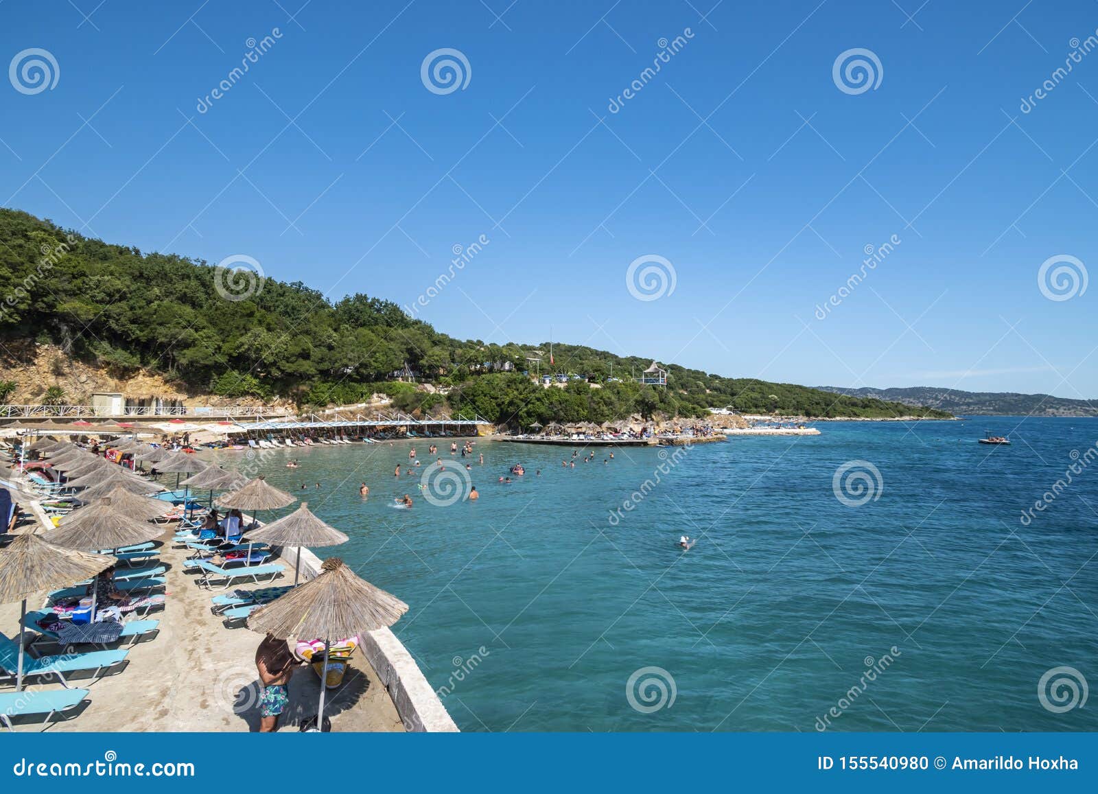 View of Pema E Thate(the Dried Tree) Beach Editorial Image - Image of ...