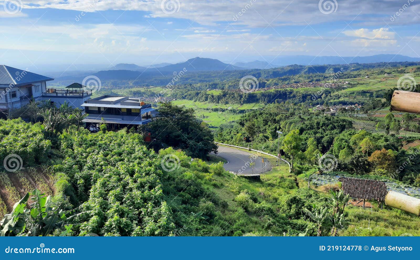 Sarangan at Lawu Mount stock photo. Image of landscape - 219124778