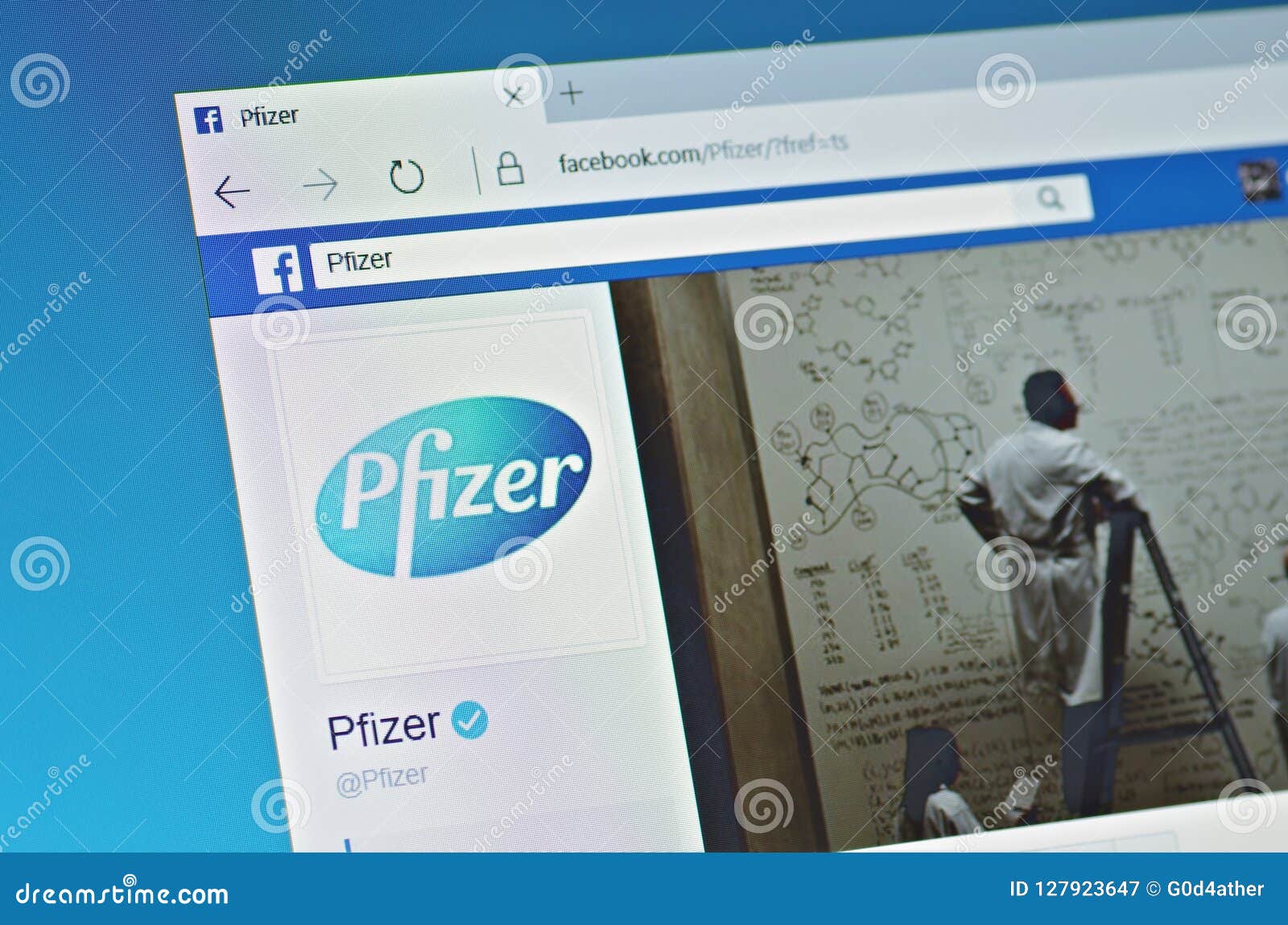 Pfizer editorial photography. Image of online, pharmaceutical - 127923647