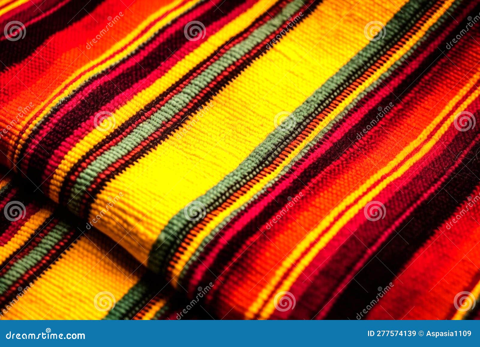 Sarape Textile Background, Top Angle Stock Illustration - Illustration ...