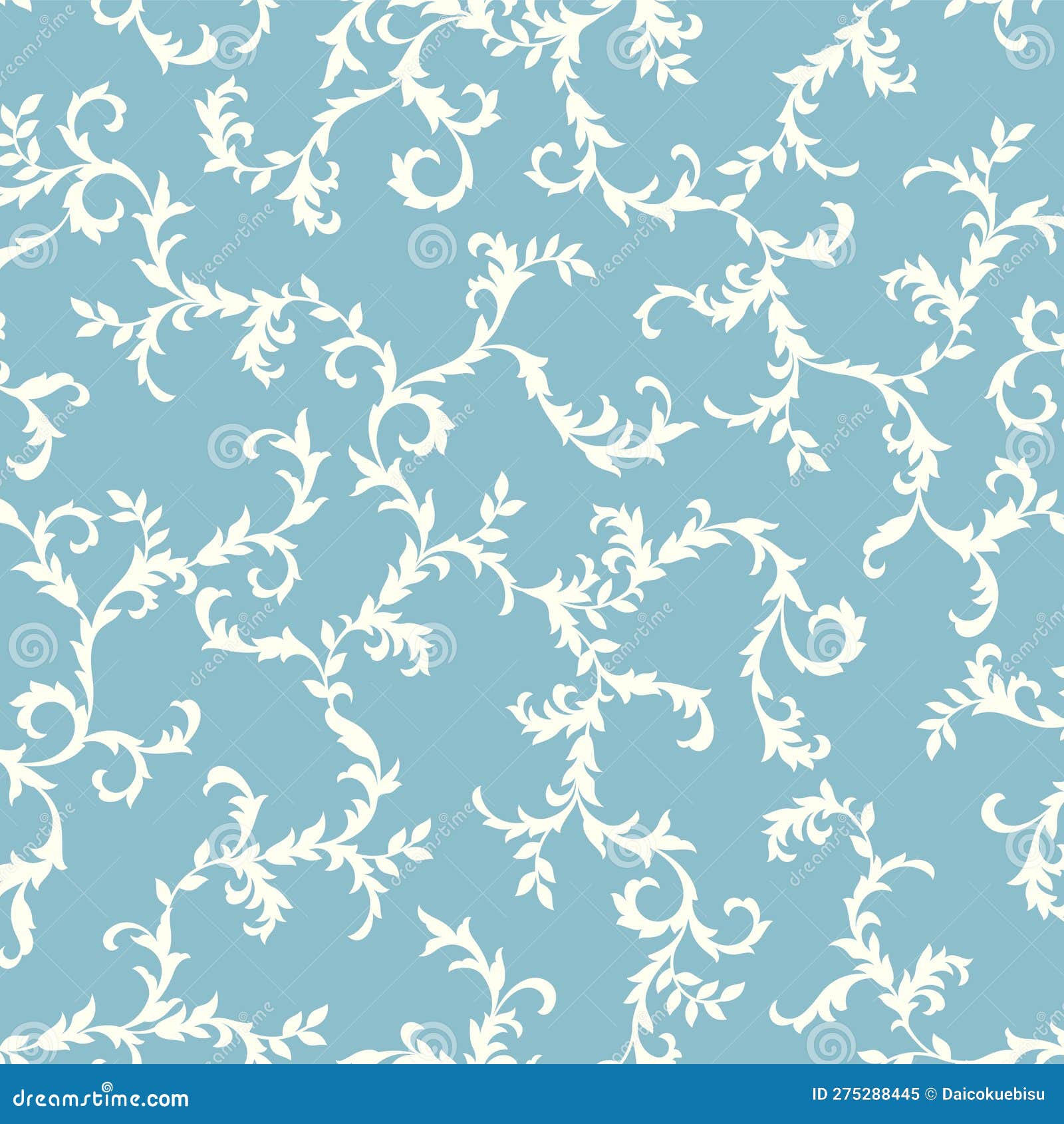 Sarasa Pattern that Continues Seamlessly, Stock Vector - Illustration ...