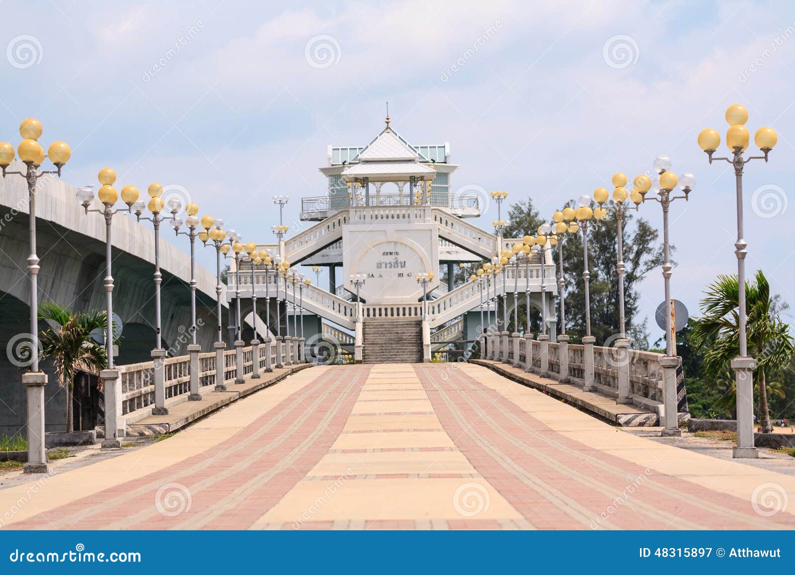 Sarasin Bridge stock image. Image of history, concreate - 48315897