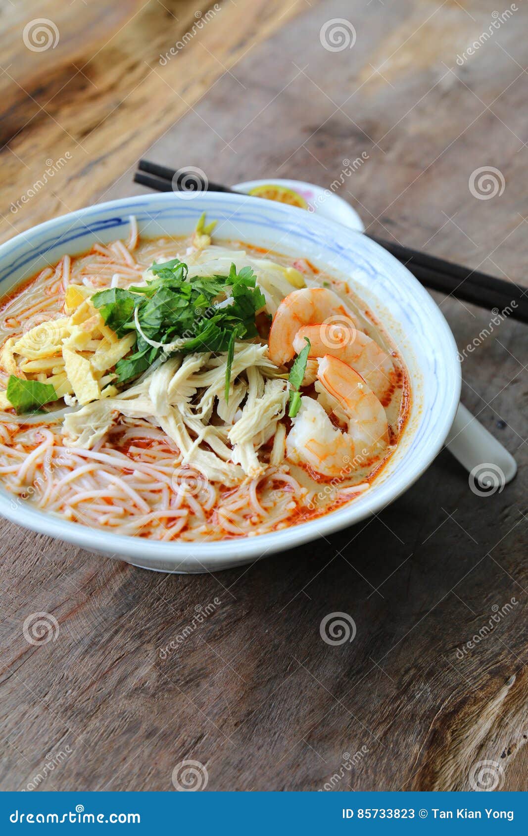 Sarawak Laksa - serie 3 imagen de archivo. Imagen de asia - 85733823