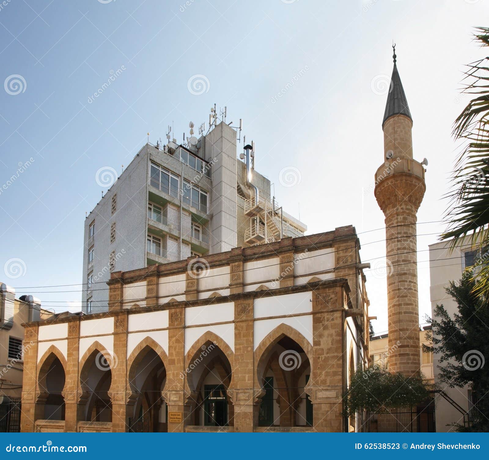 Sarayonu Mosque in Nicosia. Cyprus Stock Image - Image of historic ...
