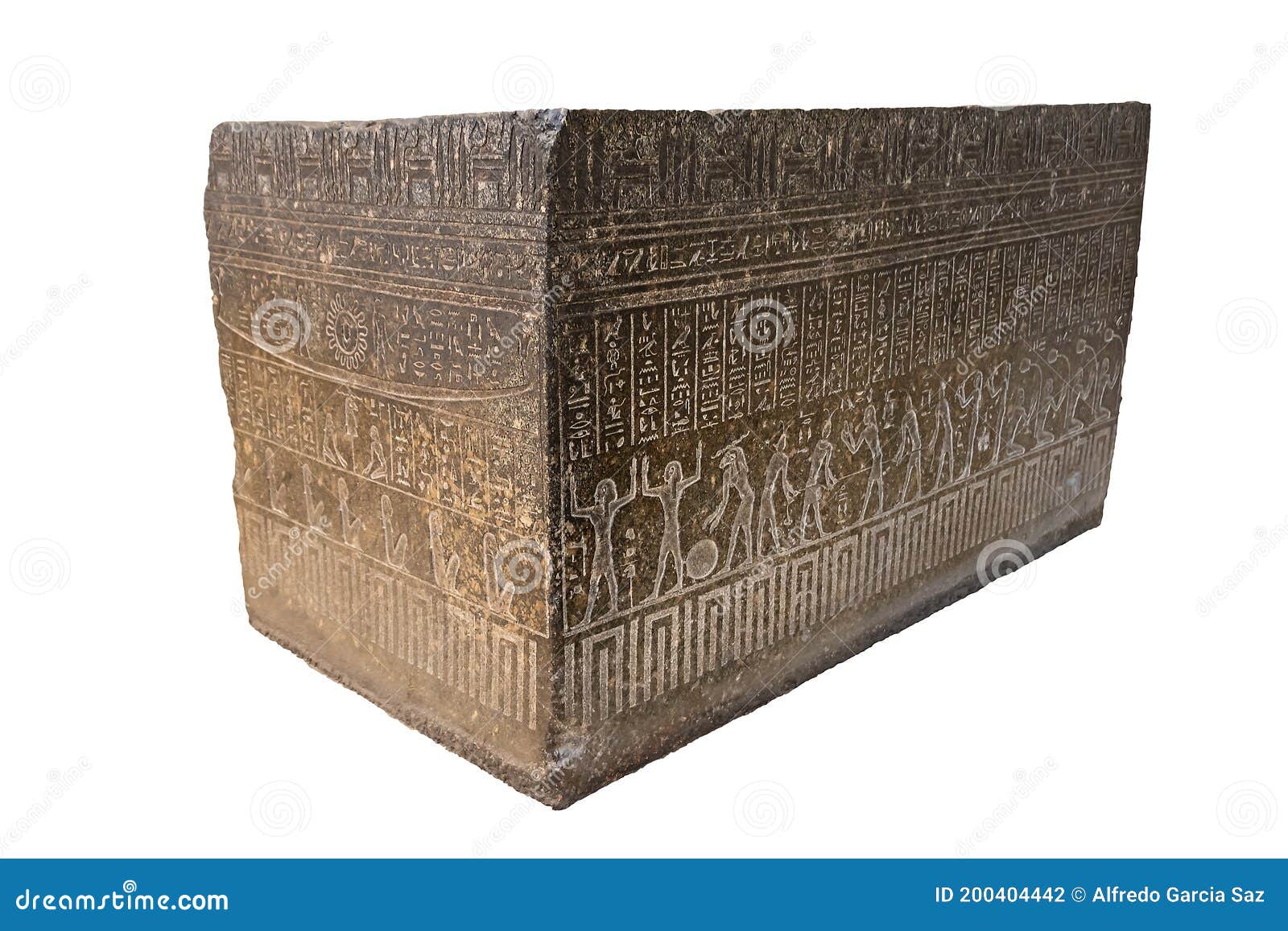 Sarcophagus with Hieroglyphs Stock Photo - Image of ancient, europe ...