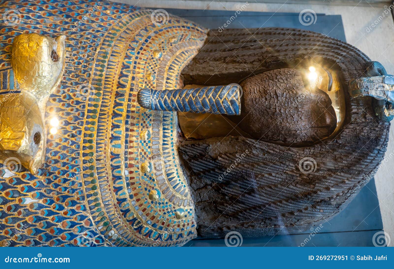 The Sarcophagus of Mummy editorial photo. Image of history - 269272951