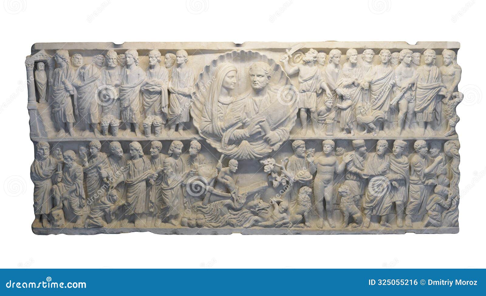 Biblical Scenes On The Dome Of The Temple Editorial Image ...