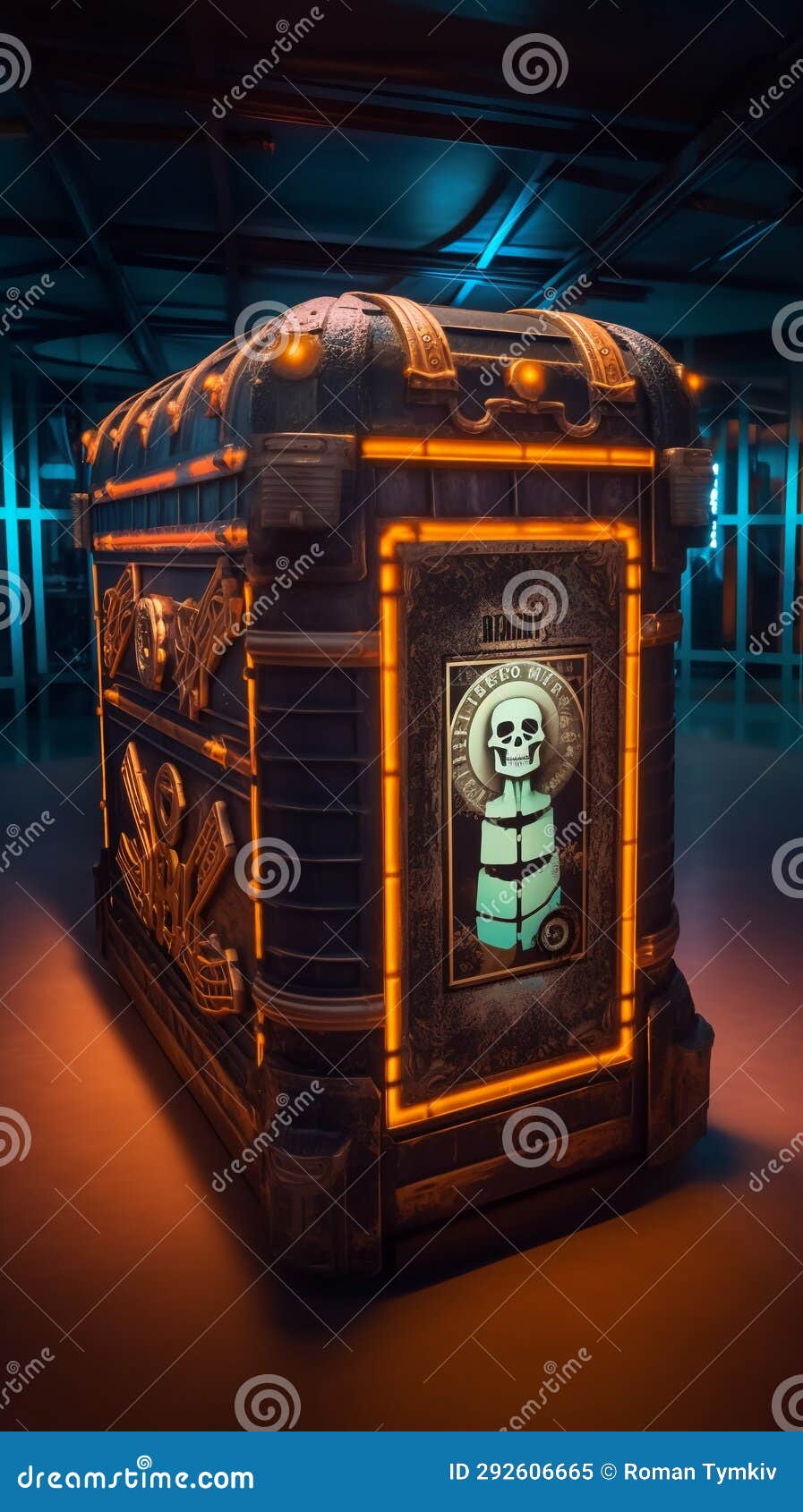 Sarcophagus Software - Coffin Prototype Stock Illustration ...