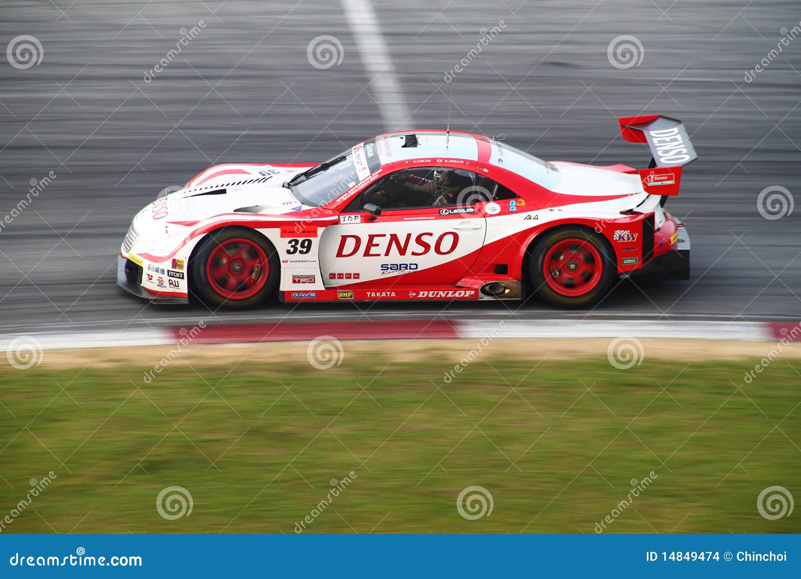 SARD lexus 39 SuperGT 2010 editorial stock image. Image of movement ...