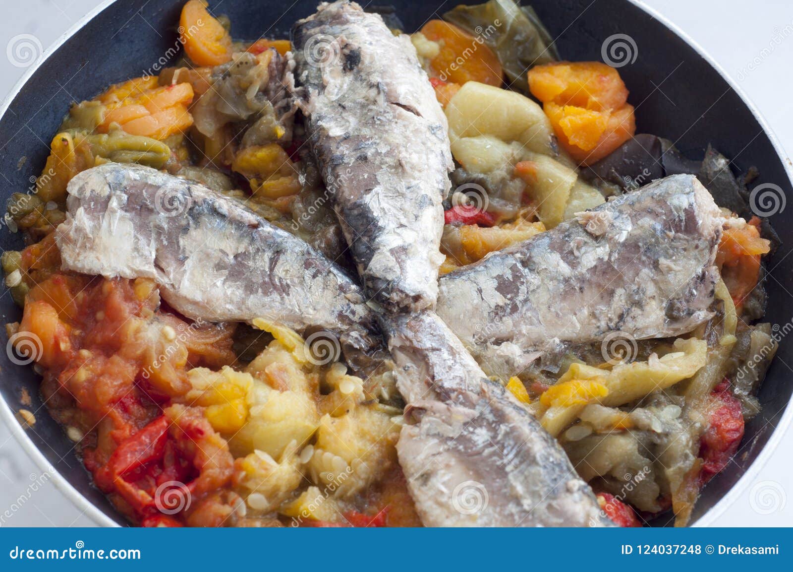 Sardines plate stock photo. Image of mediterranean, dinner - 124037248
