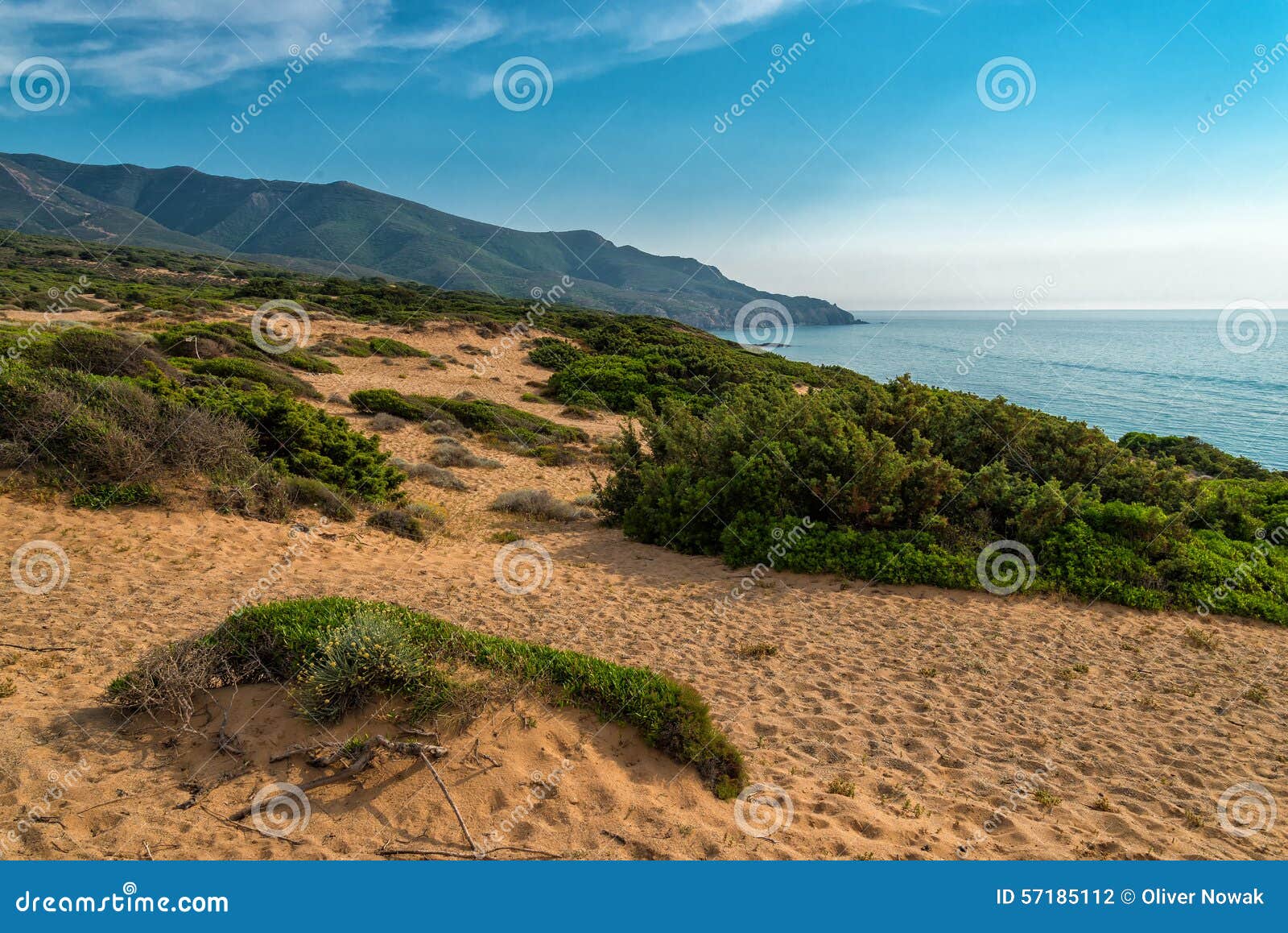 Sardinia stock photo. Image of bush, mountains, europe - 57185112