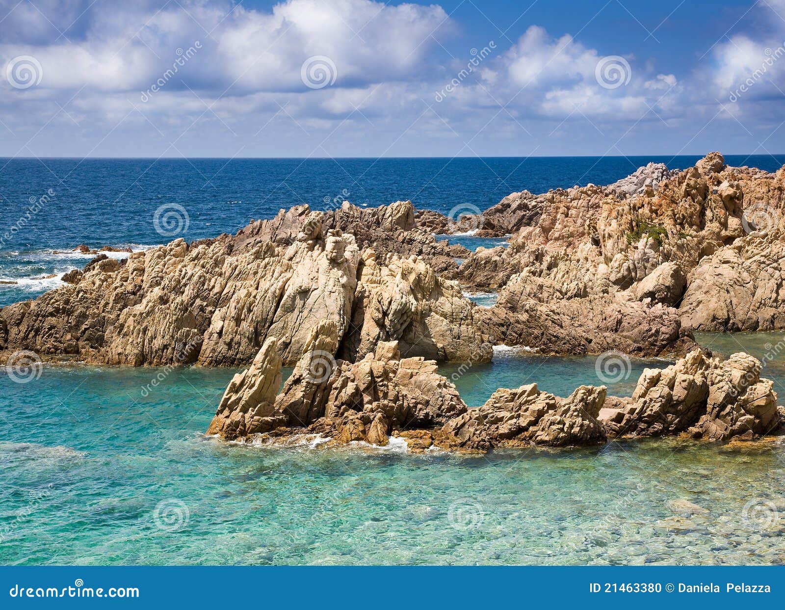 Sardinia, Italy. Costa Paradiso. Stock Photo - Image of coast ...