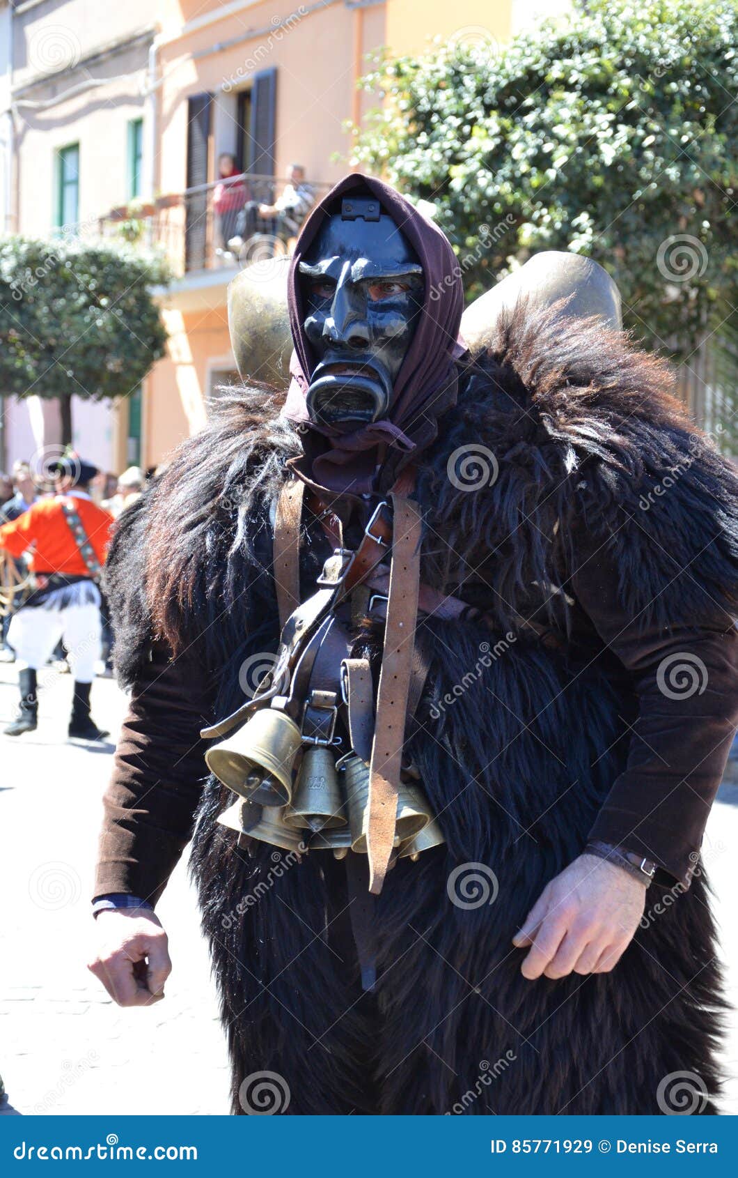 Sardinia, Italy: Mamuthones Editorial Stock Image - Image of carnival ...