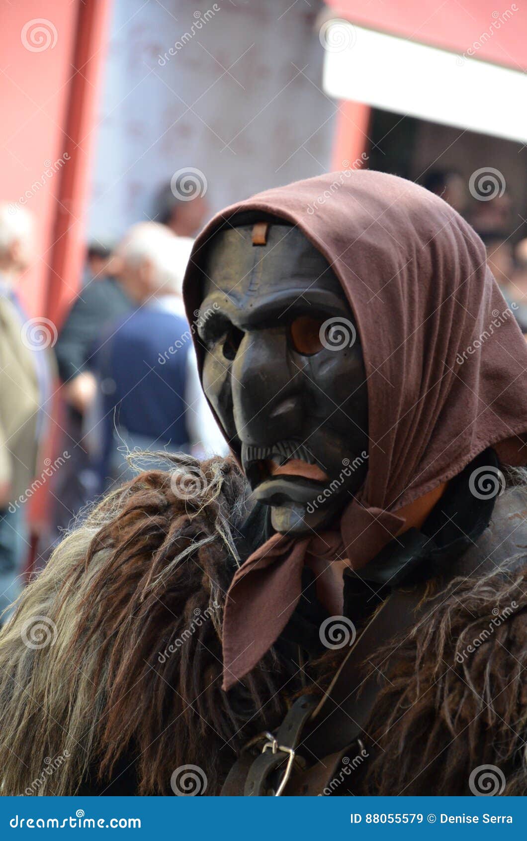 Sardinia, Italy: Mamuthones Editorial Stock Image - Image of catholic ...