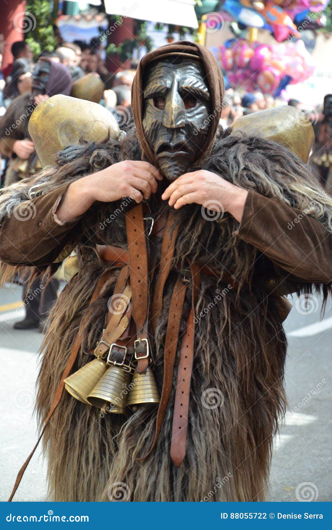 Sardinia, Italy: Mamuthones Editorial Photography - Image of locations ...