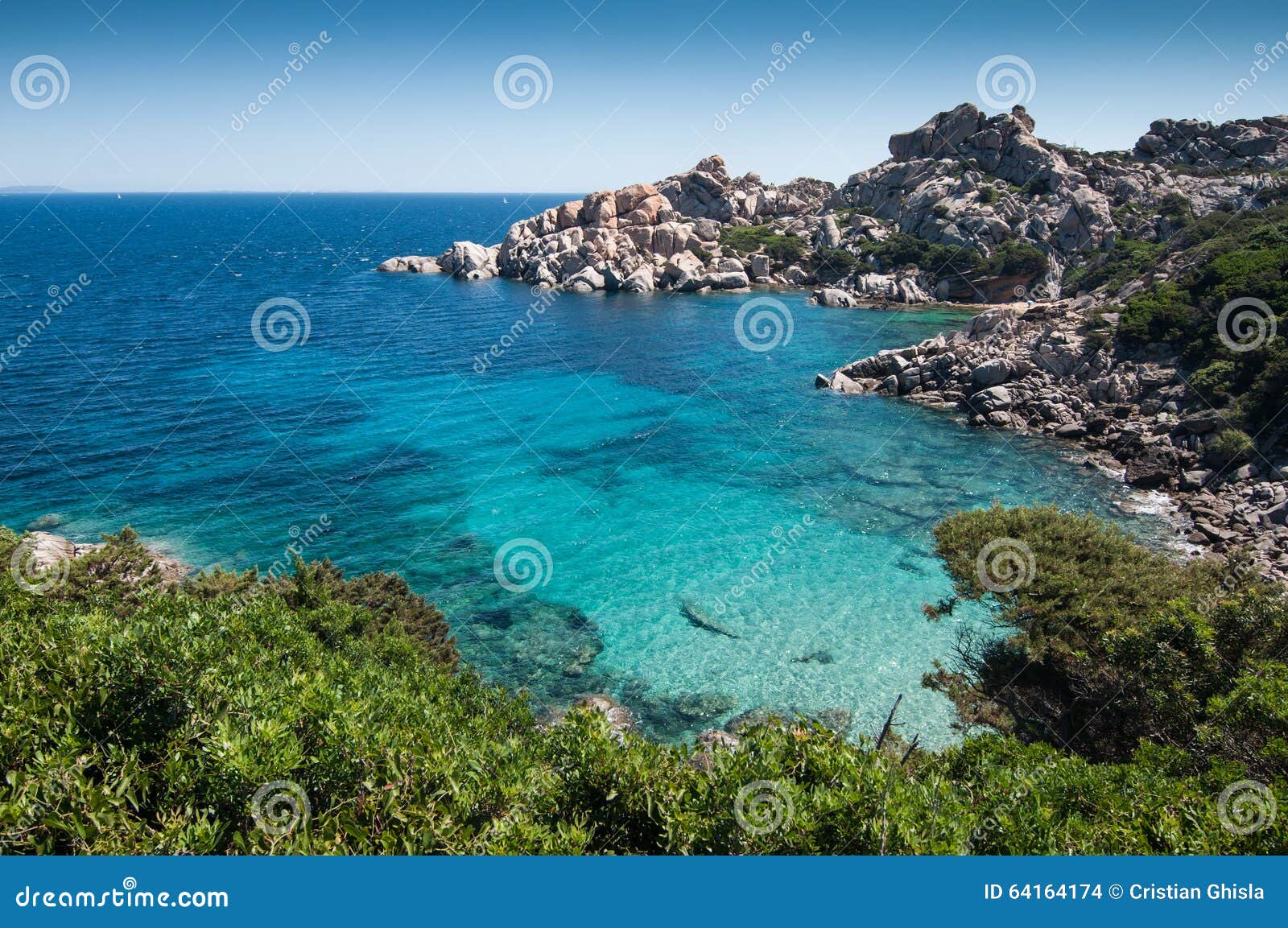 Sardinia landscape editorial stock image. Image of beach - 64164174