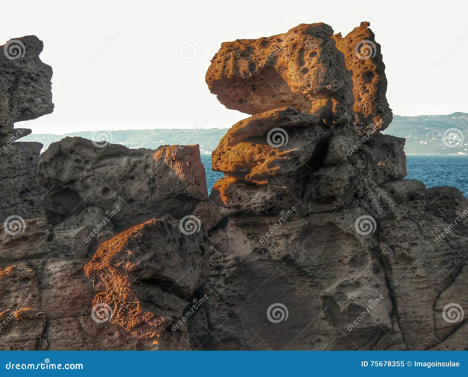 Sardinia. Sulcis. Geology stock image. Image of formation - 75678355