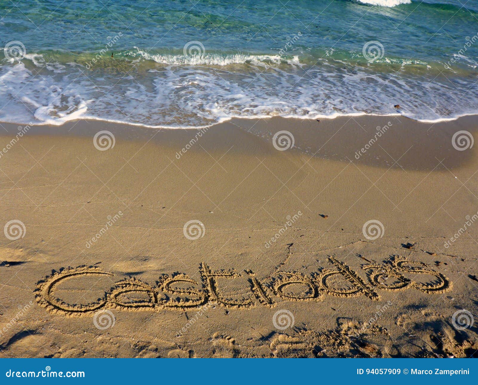 Sardinia sea castiadas stock image. Image of sardegna - 94057909