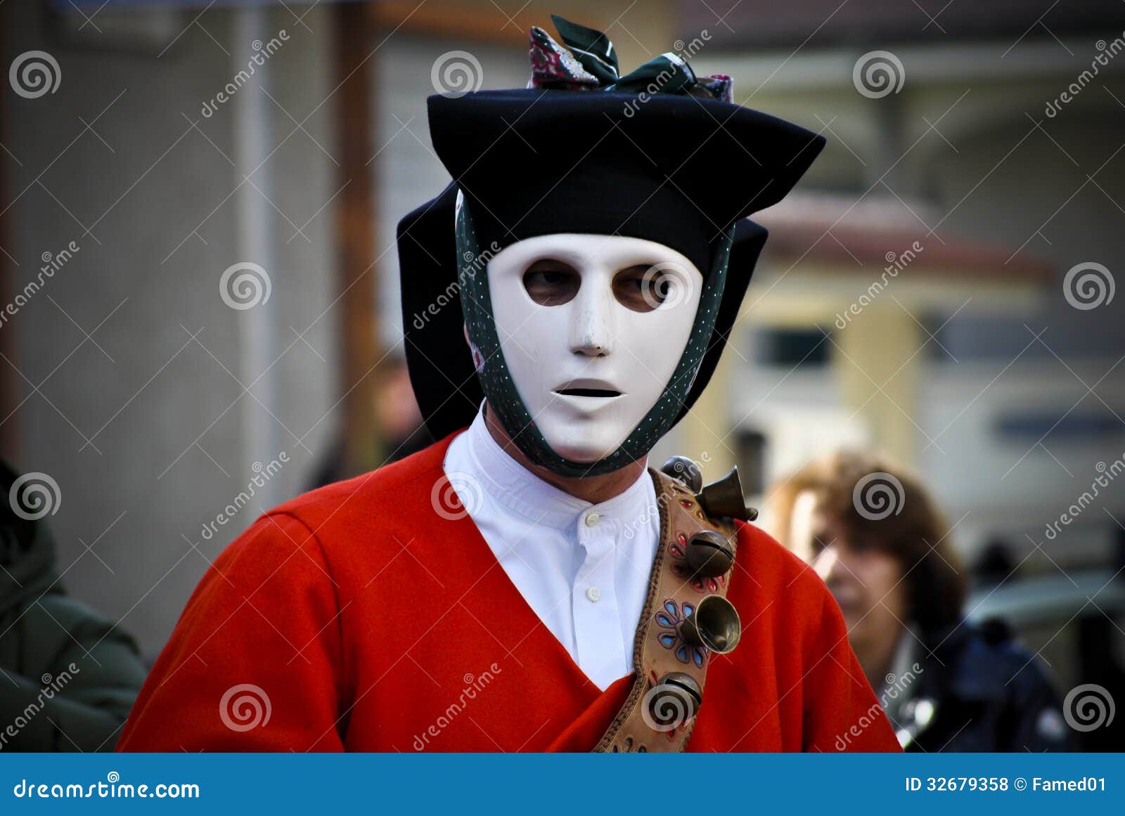 Sardinia. Carnival Mask editorial stock photo. Image of mystery - 32679358