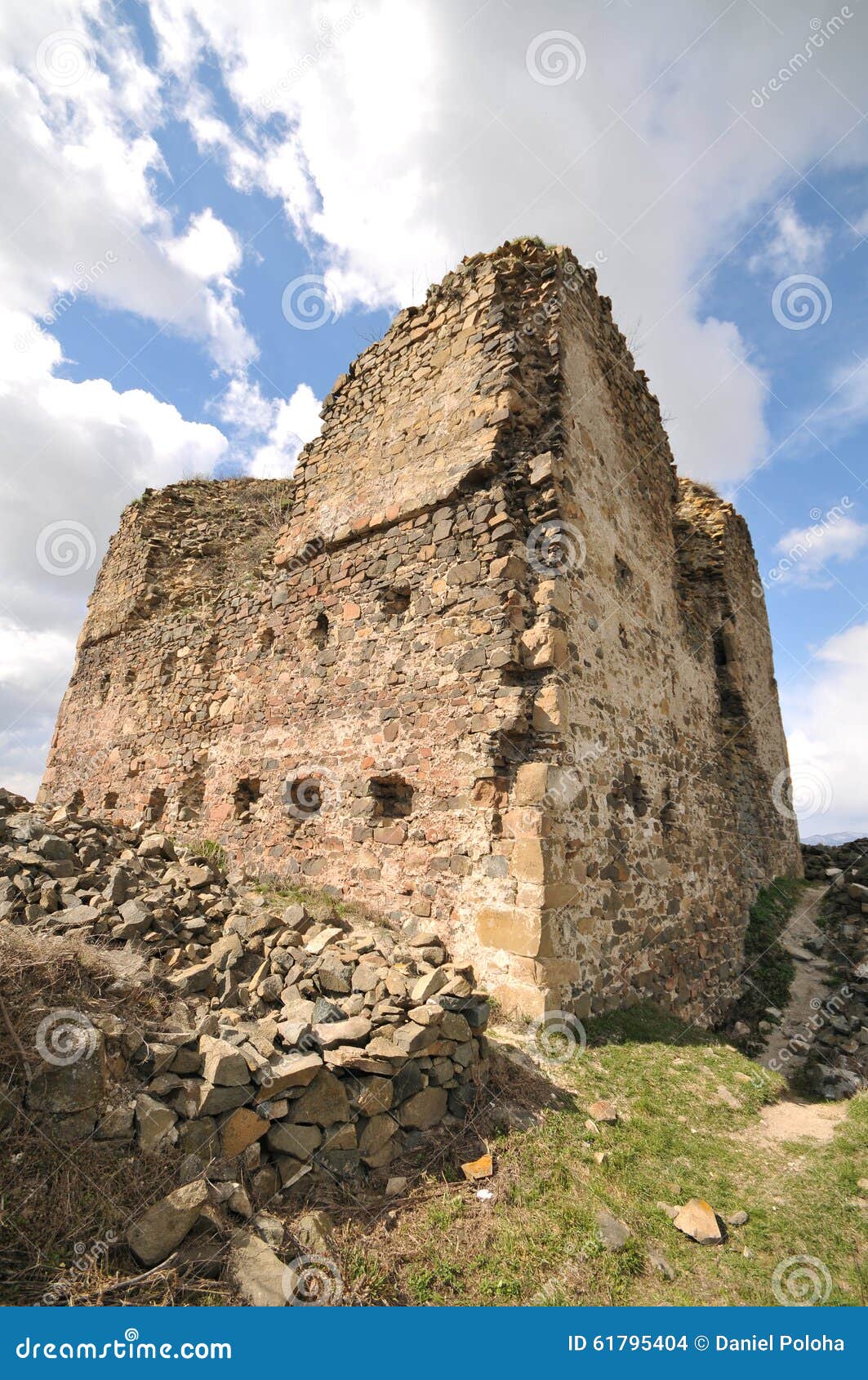 Saris castle stock photo. Image of perimeter, historical - 61795404