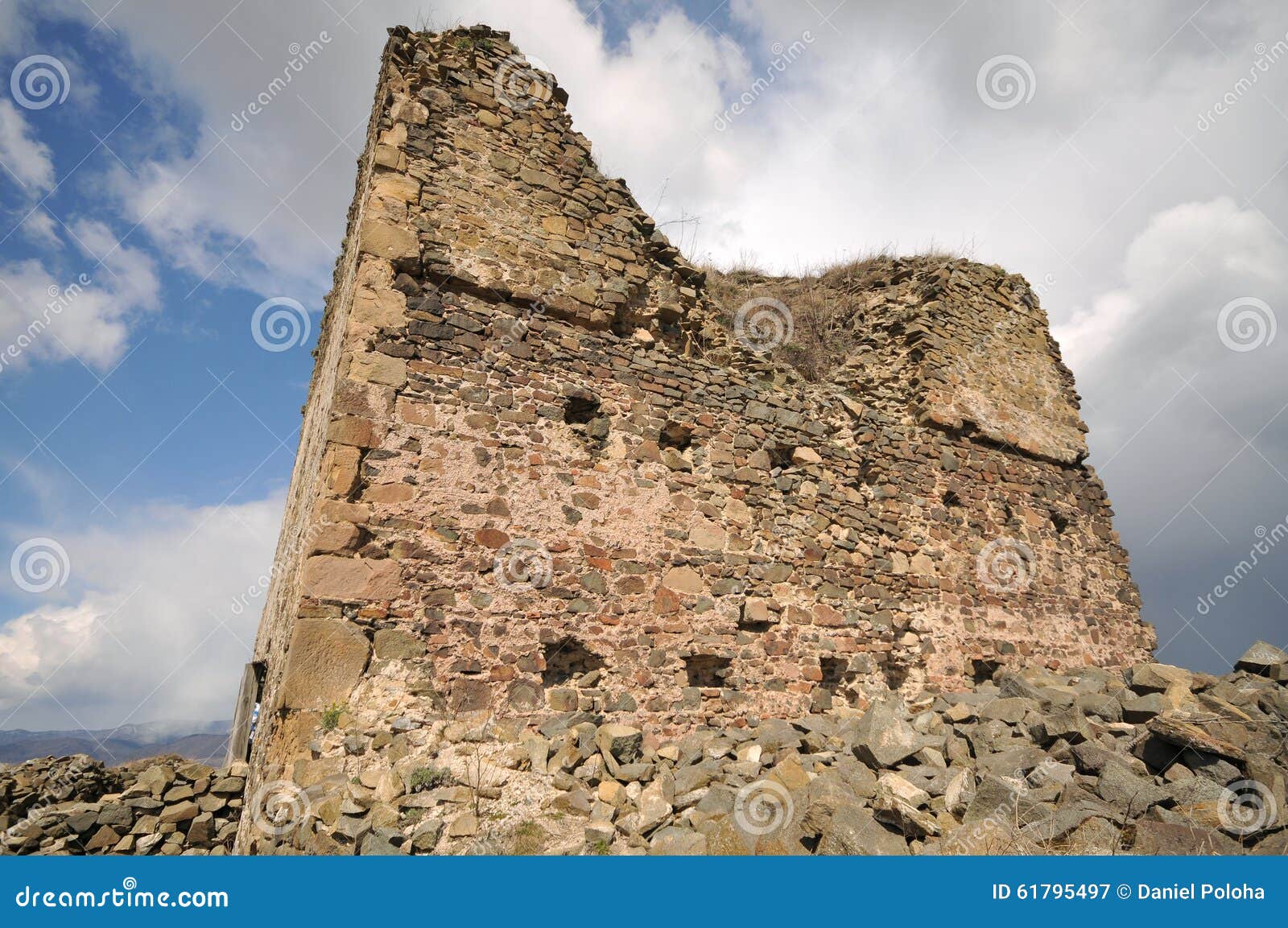 Saris castle stock image. Image of gatehouse, central - 61795497