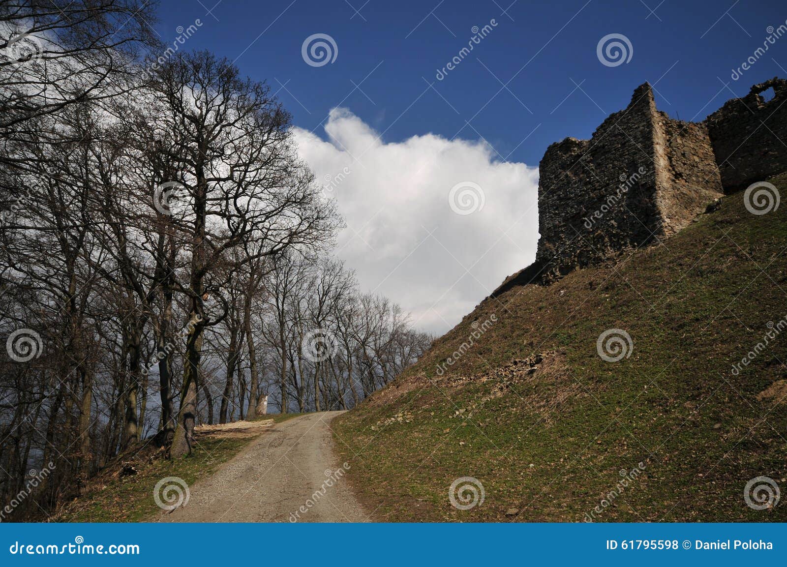 Saris castle stock photo. Image of hungary, gate, history - 61795598