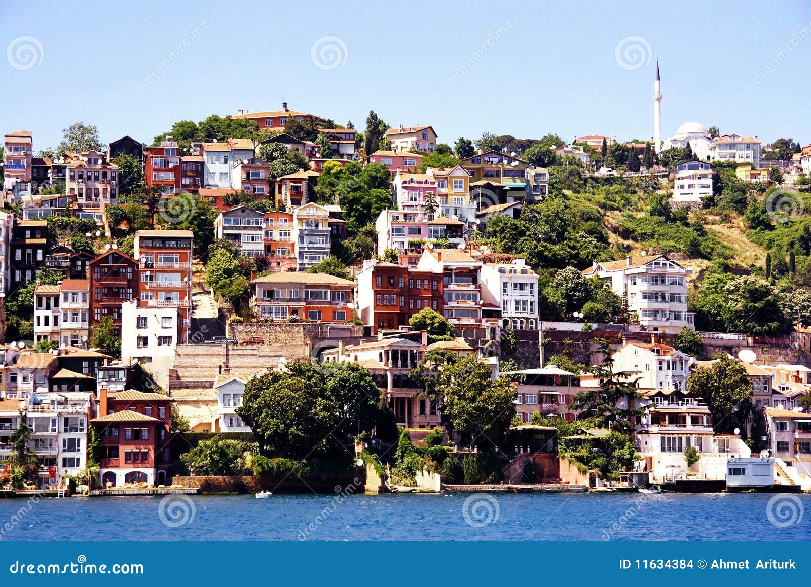Sariyer, Istanbul stock photo. Image of house, orient - 11634384