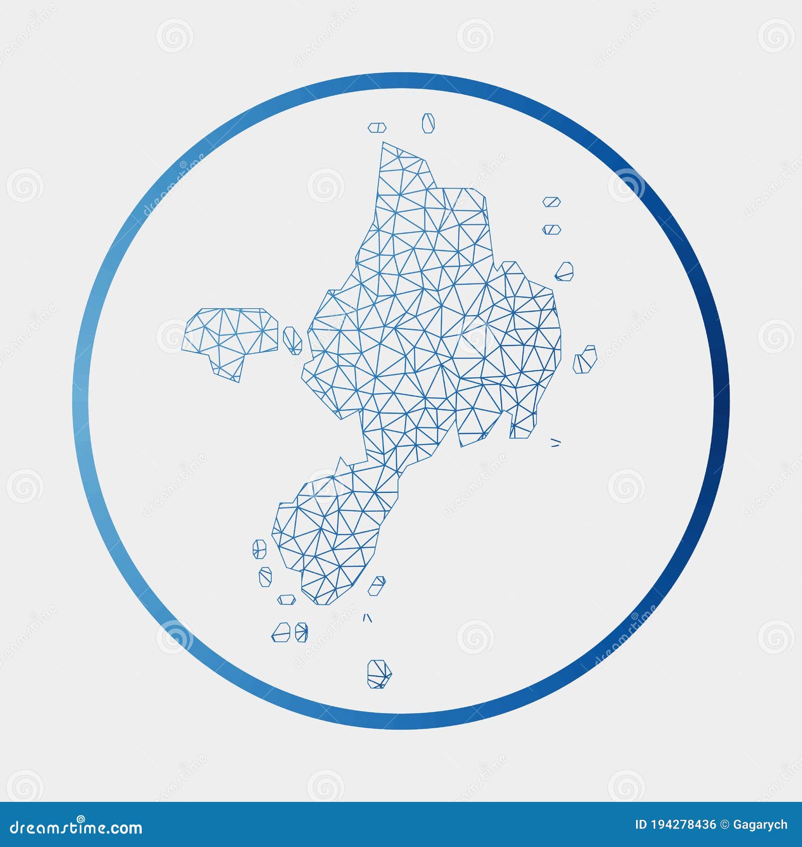 Sark icon. stock vector. Illustration of infographic - 194278436