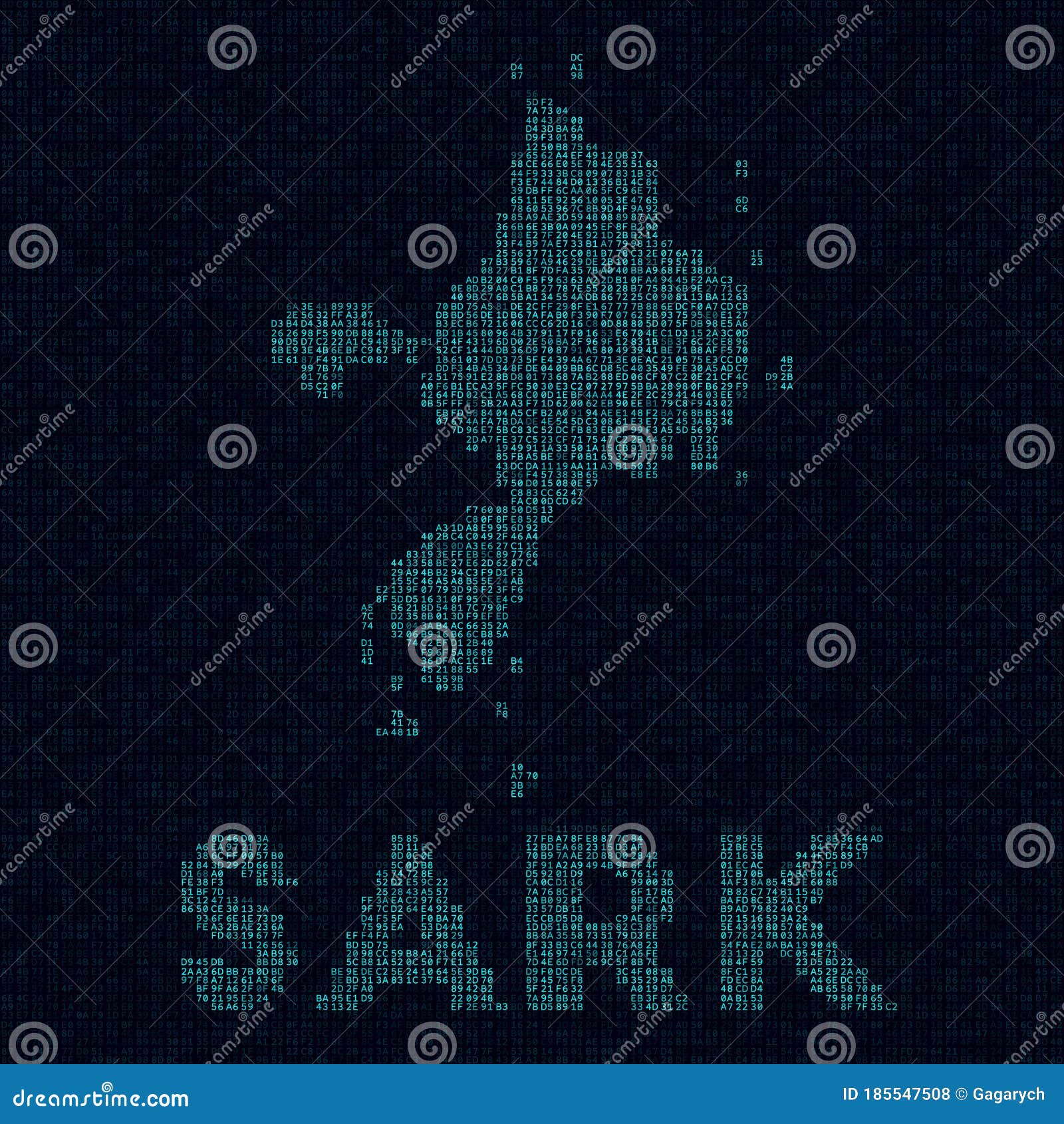 Sark tech map. stock vector. Illustration of country - 185547508