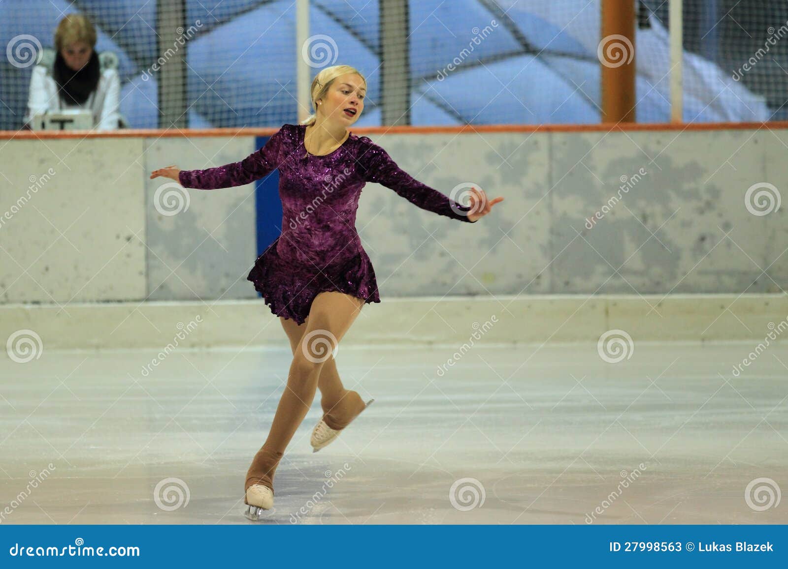 Sarka Tomkova - Figure Skating Editorial Stock Photo - Image of grand ...
