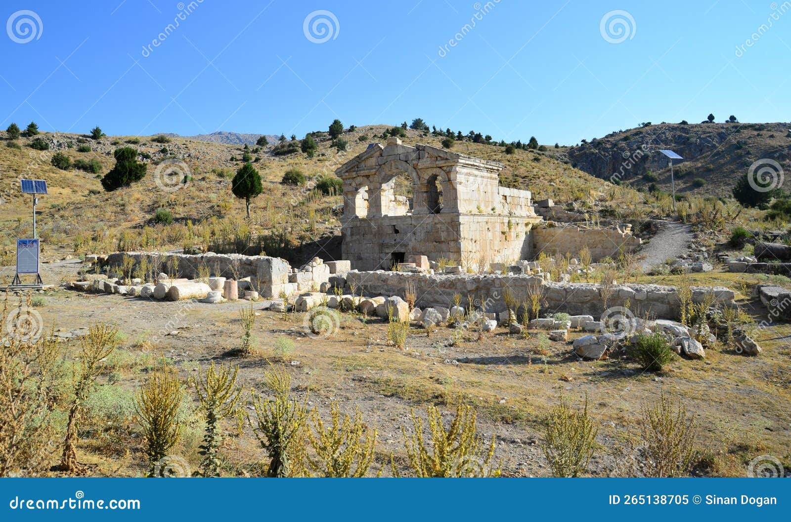 Sarkoy Ancient City - Adana - TURKEY Stock Image - Image of estate ...