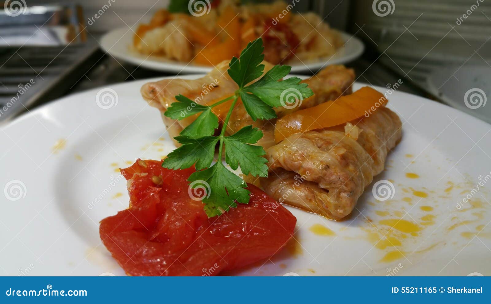 Sarma stock image. Image of sarma, romanian, traditional - 55211165
