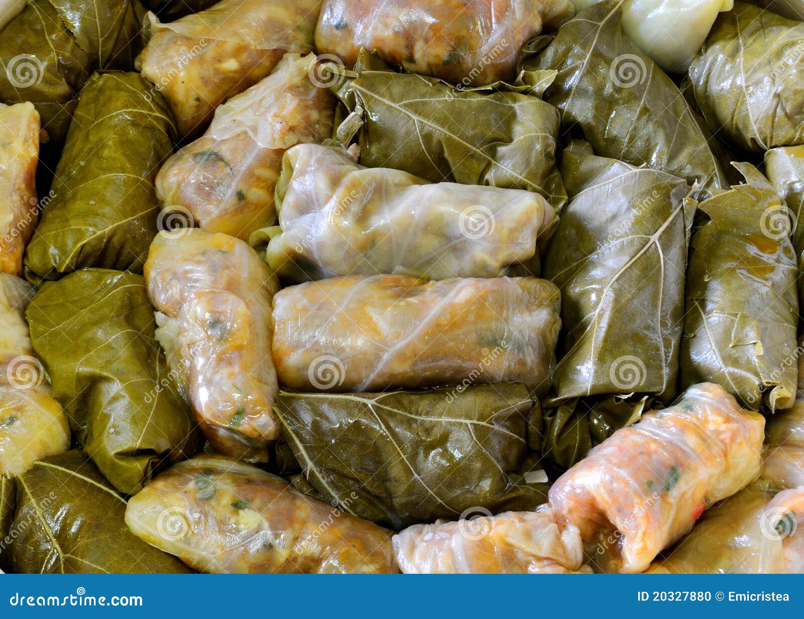Sarmale, Stuffed Cabbage, Romanian Cuisine Stock Photo - Image of ...