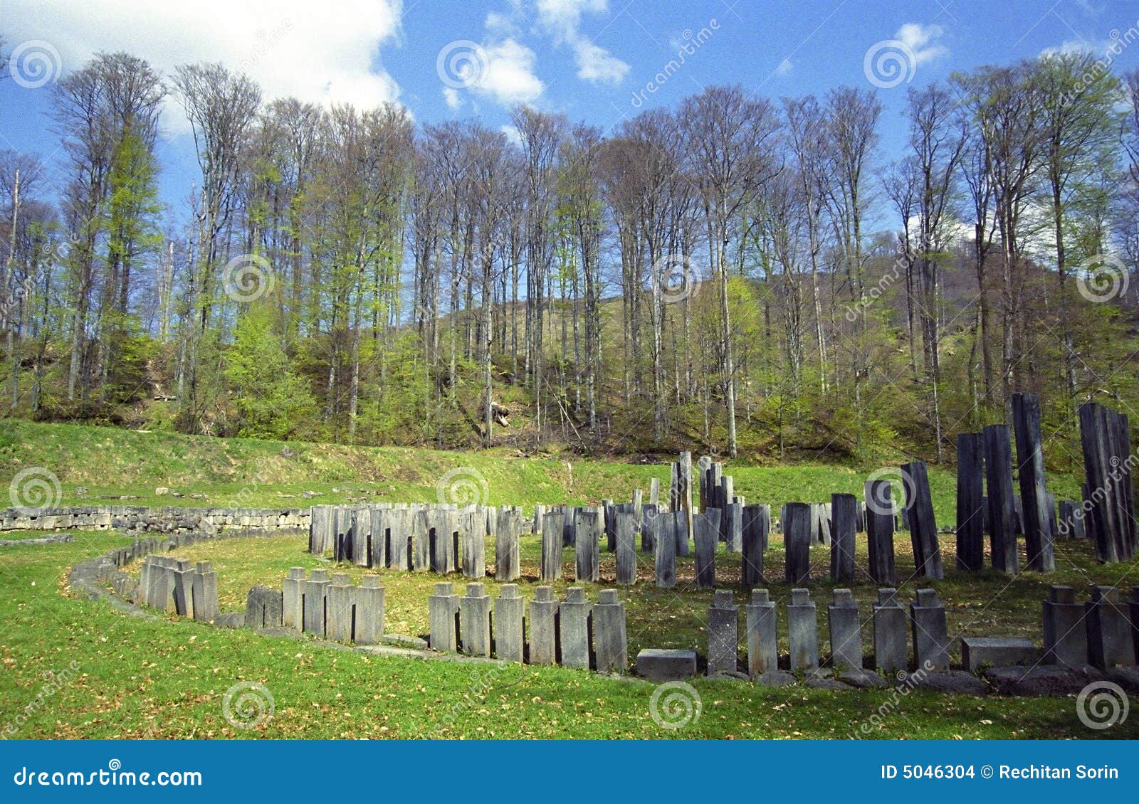 Sarmizegetusa Regia Big Circular Sanctuary Stock Photo - Image of ...