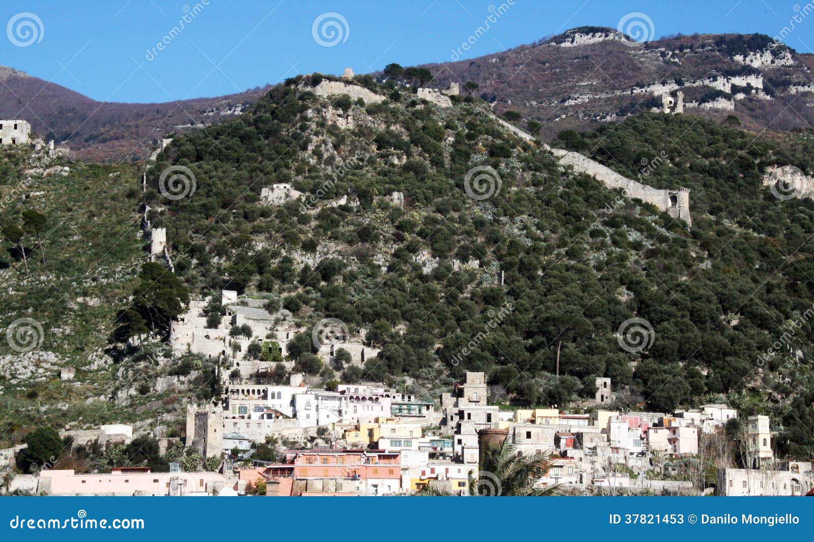 Sarno befästningar fotografering för bildbyråer. Bild av speciell ...