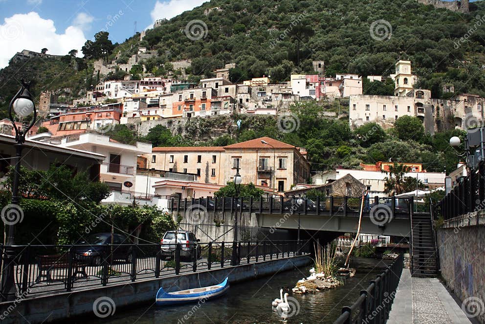 Sarno river stock image. Image of italy, river, travel - 38295553
