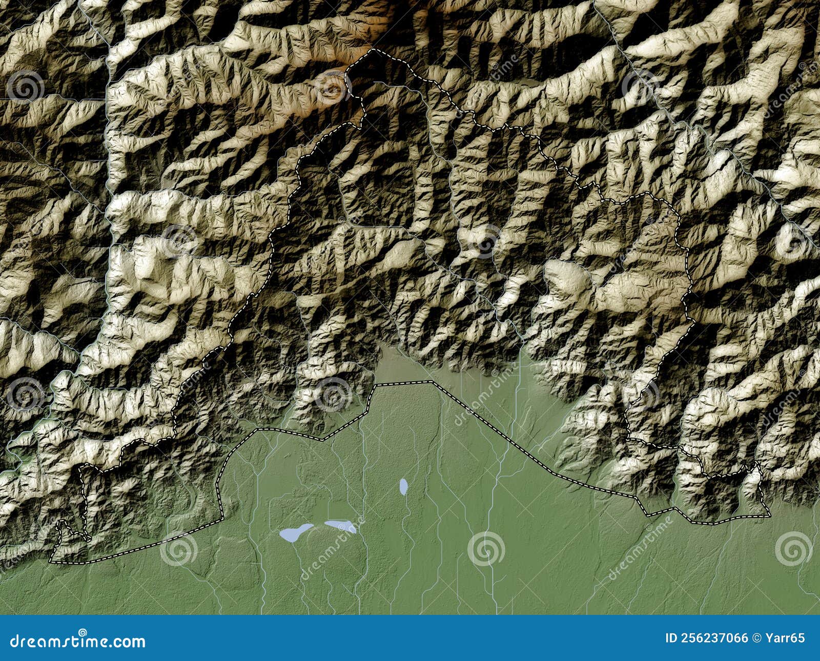 Sarpang, Bhutan. Wiki. No Legend Stock Illustration - Illustration of ...