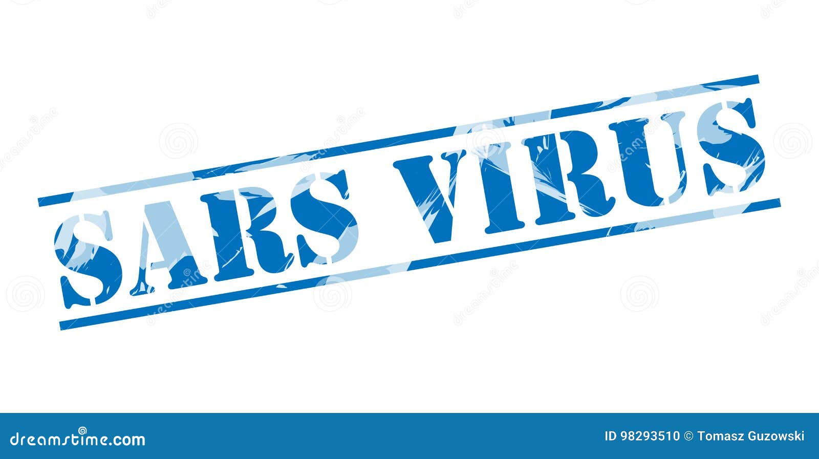 Sars virus blue stamp stock illustration. Illustration of symbol - 98293510