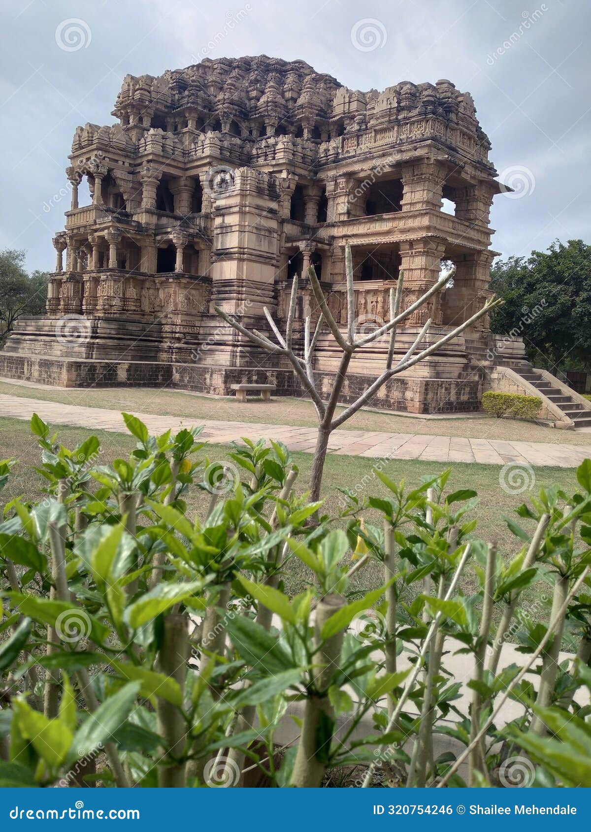 Sas Bahu Temple, Fort Complex, Gwalior, Madhya Pradesh, India Stock ...