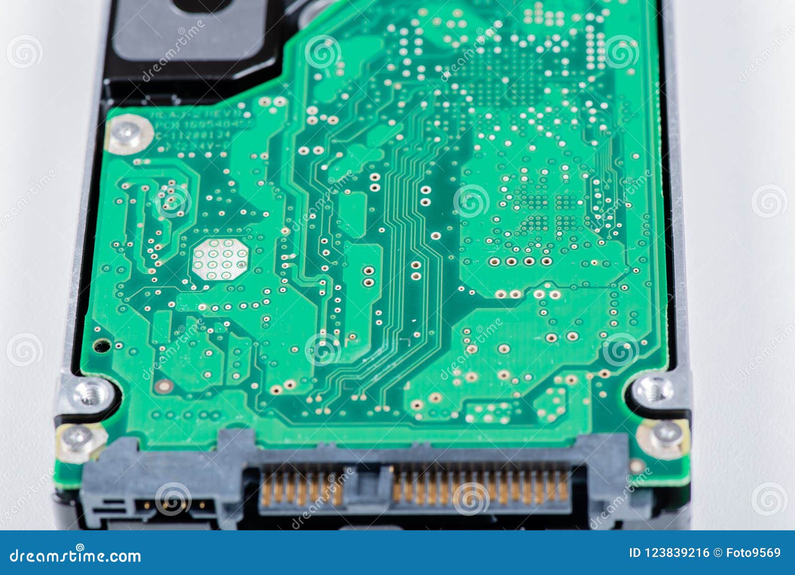 SAS Hard Disk Read and Write Head Stock Photo - Image of drive, sata ...