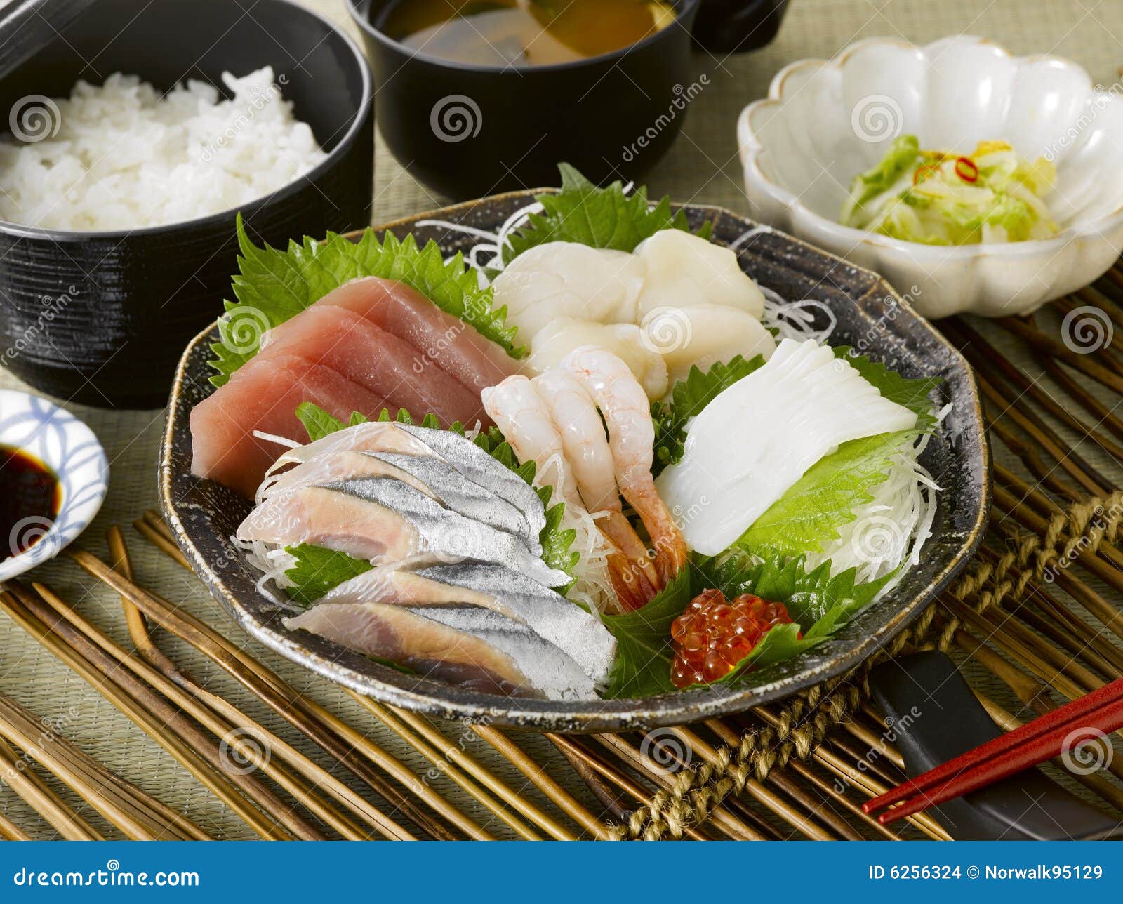 Sashimi stock photo. Image of toro, tuna, fresh, nigiri - 6256324