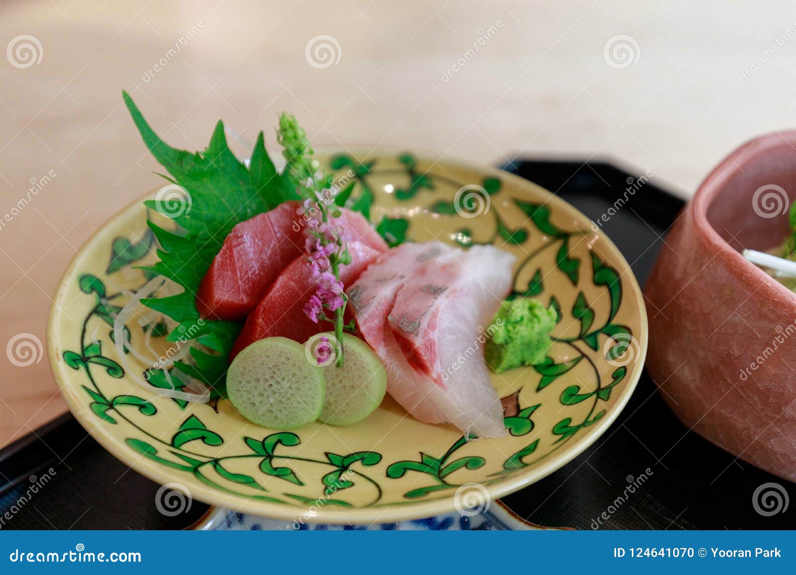 Sashimi Buffet, Japanese Food Stock Photo - Image of maki, closeup ...