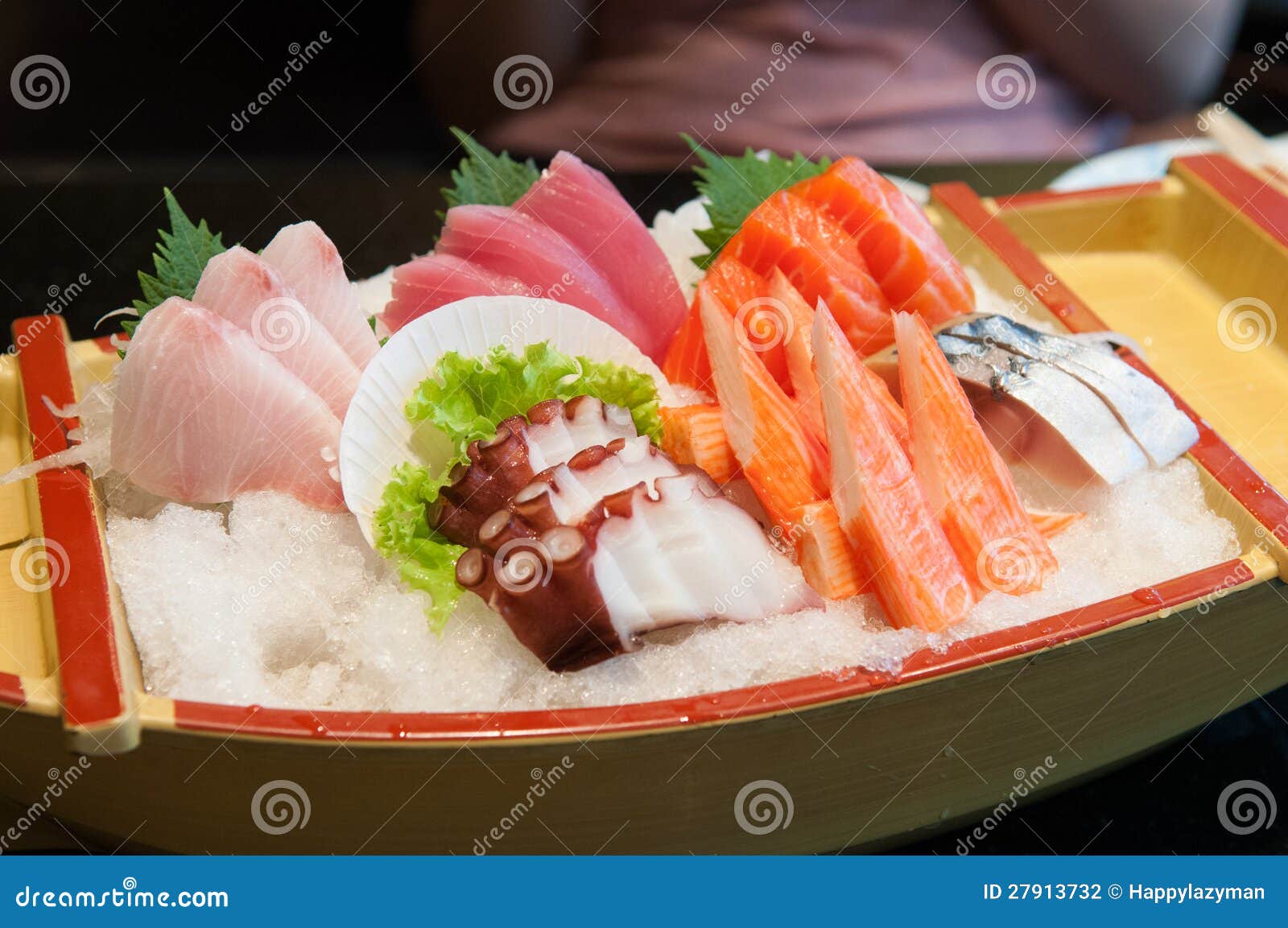 Sashimi set stock photo. Image of meat, delicacy, flower - 27913732