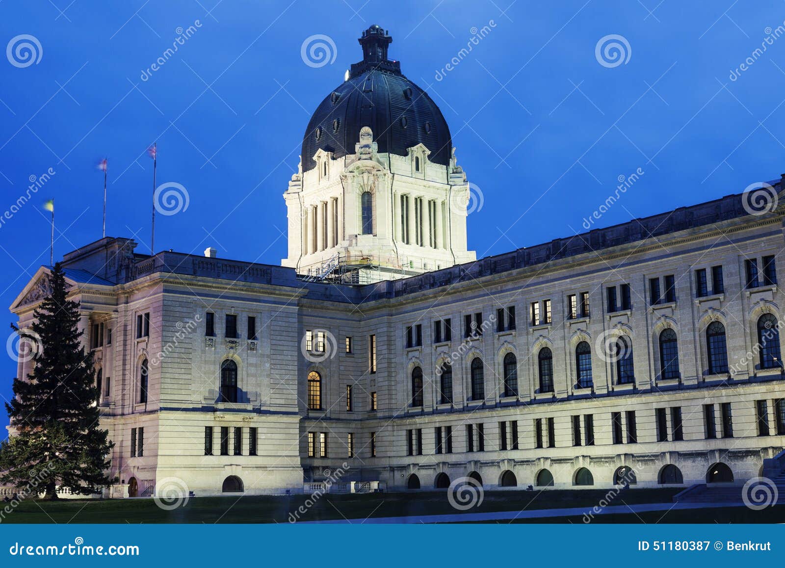 Saskatchewan Legislative Building in Regina Stock Image - Image of ...
