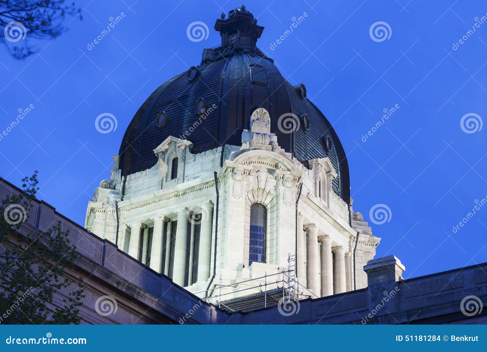 Saskatchewan Legislative Building in Regina Stock Photo - Image of ...